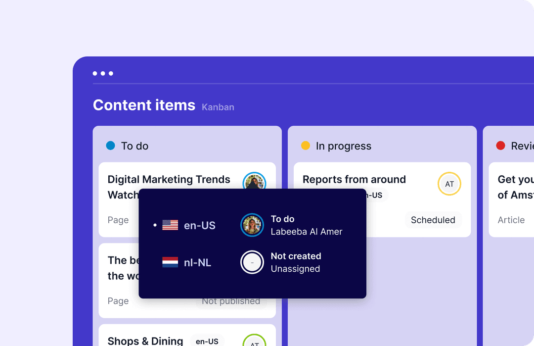 Content Management - Prepr CMS