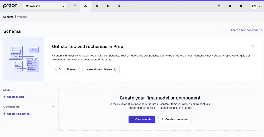 Introducing The Schema Editor The Simplest Way To Define Your Content
